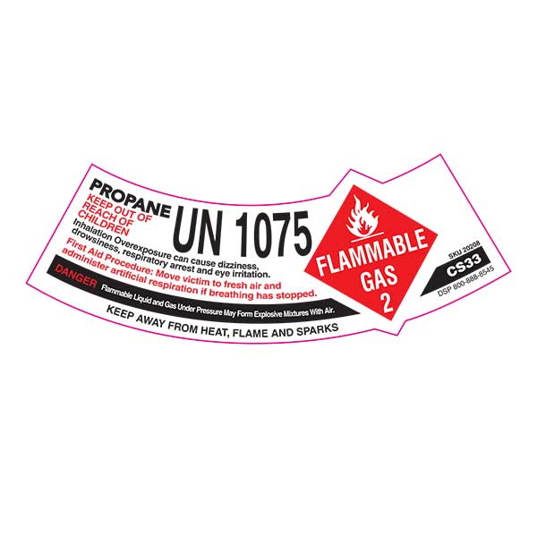 Dot Cylinder Label Warnings 5 X 1 5 Dot Cylinder Label Warnings 5 X 1 5