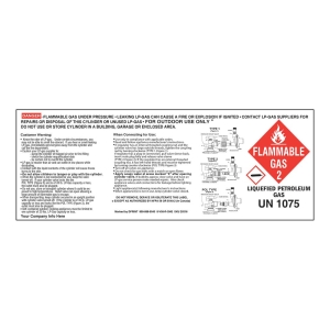 2-in-1 Cylinder Label - Digital Printed - Dprint