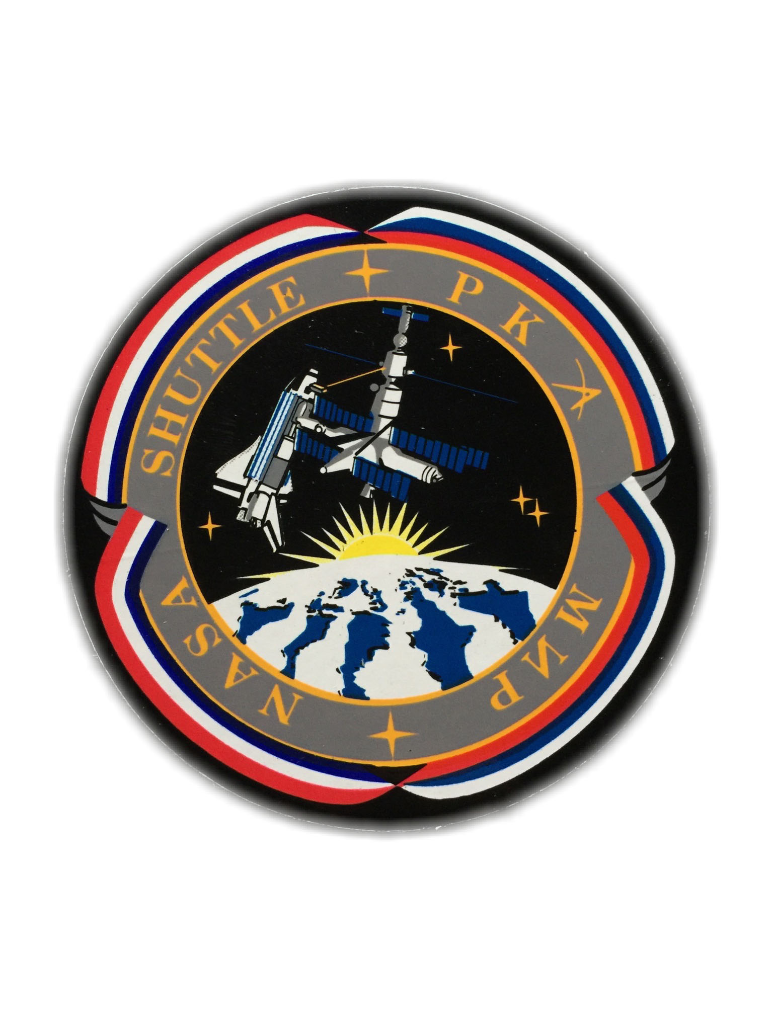 NASA Shuttle-MIR partnership logo