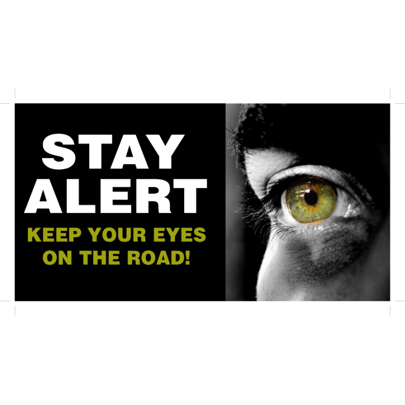 Stay Alert when Driving 10